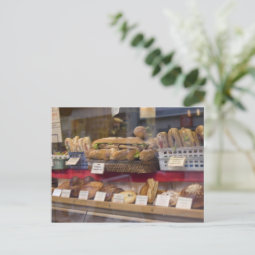 Bakery in Paris Postcard | Zazzle
