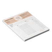 Bakery Order Form Notepad | Zazzle
