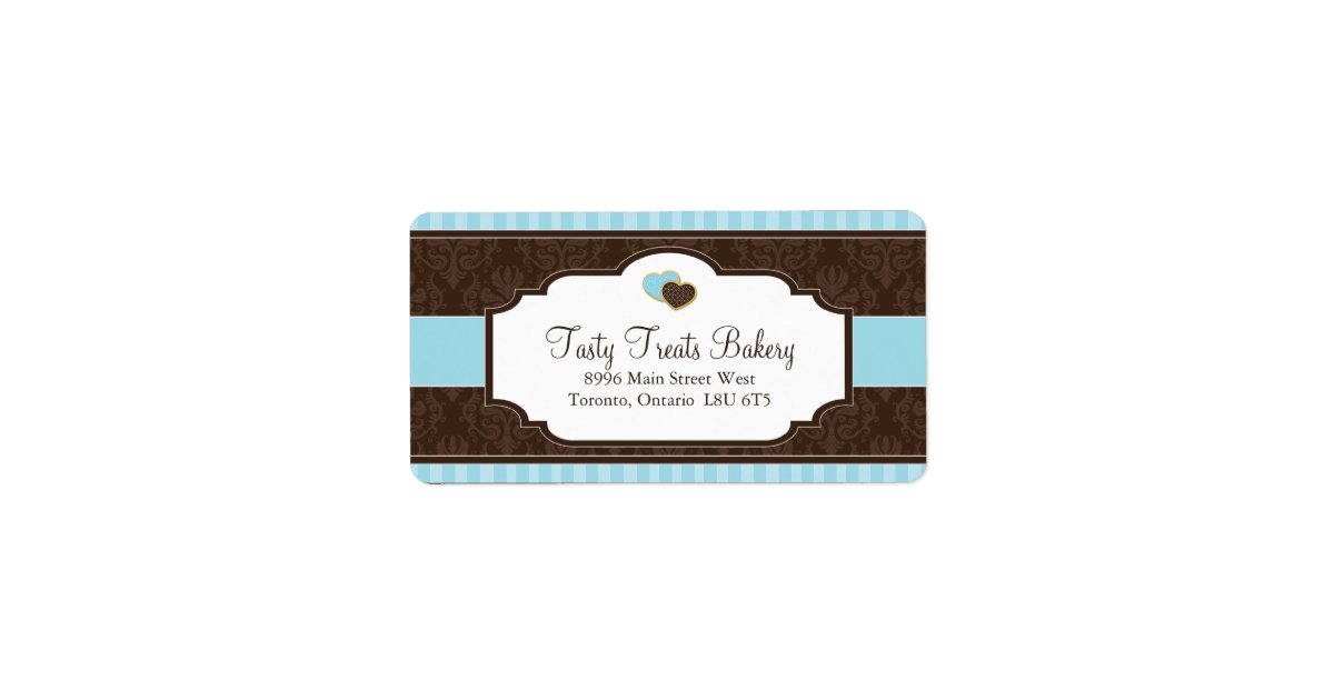 Bakery Packaging Labels | Zazzle