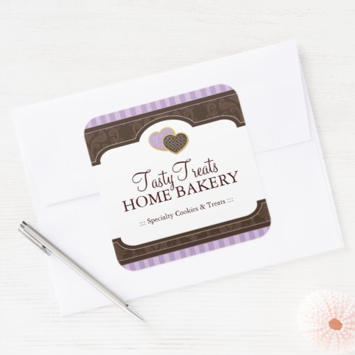 Bakery Packaging Stickers | Zazzle