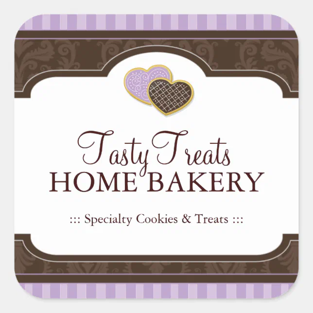 Bakery Packaging Stickers | Zazzle