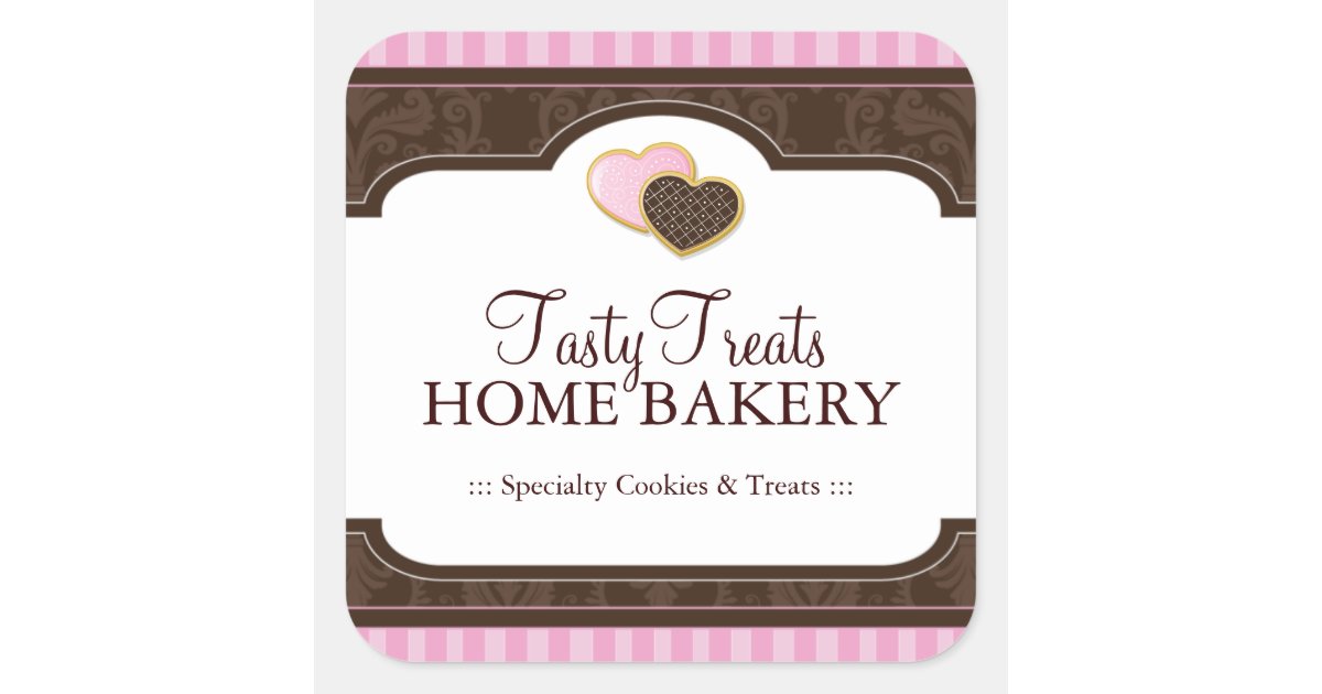 Bakery Packaging Stickers | Zazzle.com