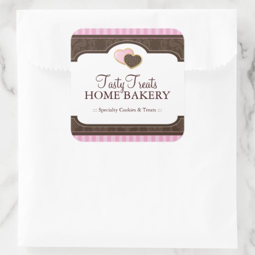 Bakery Packaging Stickers | Zazzle