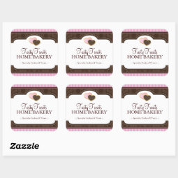 Bakery Packaging Stickers | Zazzle