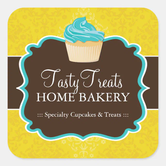 Bakery Packaging Stickers | Zazzle