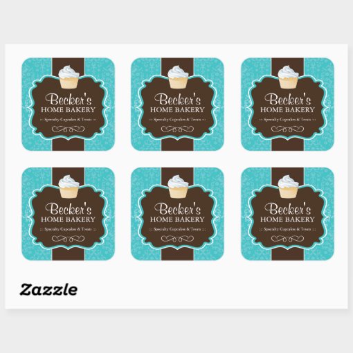 Bakery Packaging Stickers | Zazzle