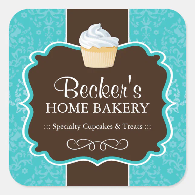 Bakery Packaging Stickers | Zazzle