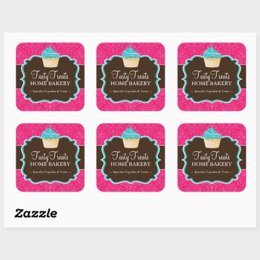 Bakery Packaging Stickers | Zazzle