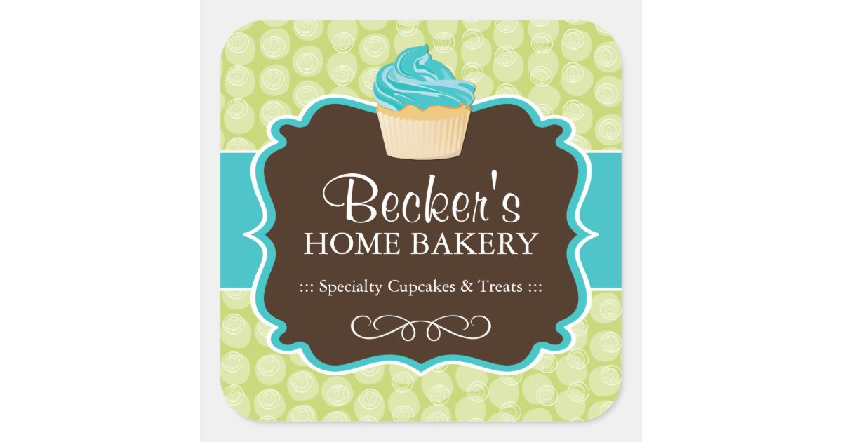 Bakery Packaging Stickers | Zazzle