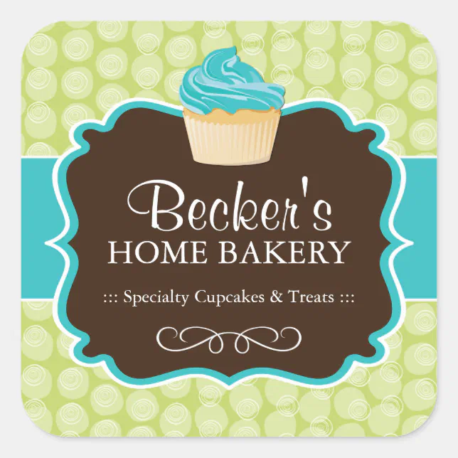 Bakery Packaging Stickers | Zazzle