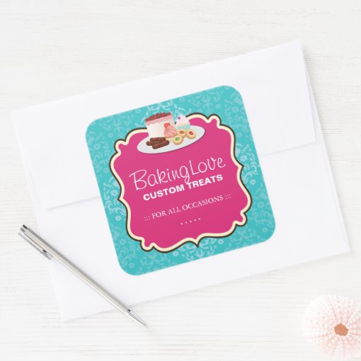 Bakery Packaging Stickers | Zazzle
