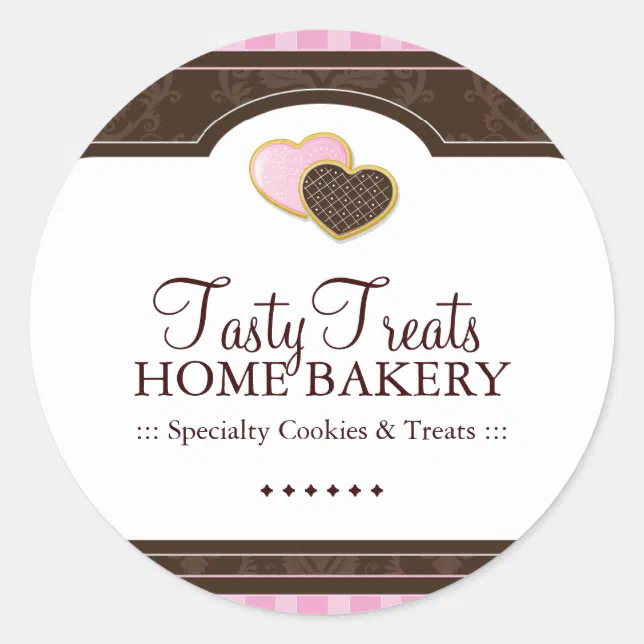 Bakery Packaging Stickers | Zazzle