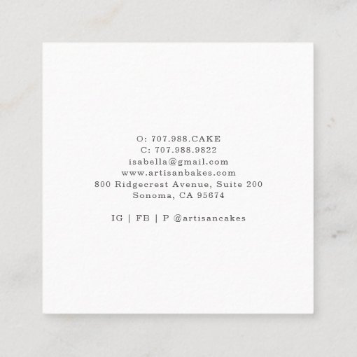 Bakery Pastry Chef Bakers Tools Business Card | Zazzle