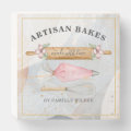 Bakery Pastry Chef Bakers Tools Wooden Box Sign | Zazzle