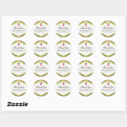 Bakery Thank You Stickers | Zazzle