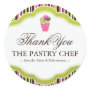 Bakery Thank You Stickers | Zazzle