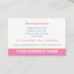 Baking & Cake Making Calling Card. Business Card | Zazzle