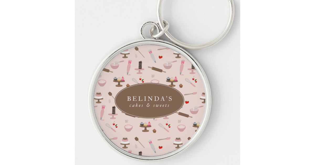 Baking & Cooking Utensils Bakery Cooking Keychain | Zazzle