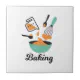 Baking Design For Bakers Ceramic Tile | Zazzle