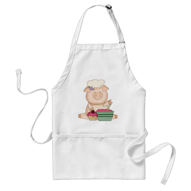 Baking Pig apron | Zazzle