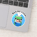 Baking Soda Funny Soda Pop Pun Sticker | Zazzle