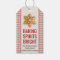 Baking Spirits Bright | Christmas Cookie Plaid Gift Tags | Zazzle