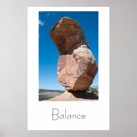 Balance Poster | Zazzle.com