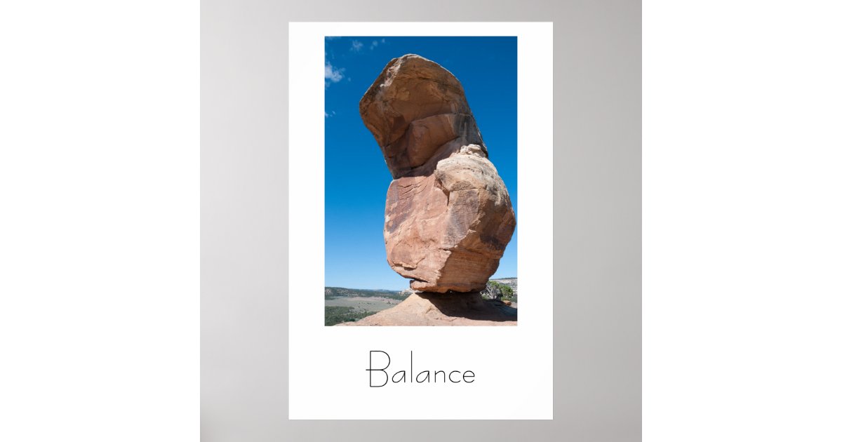 Balance Poster | Zazzle