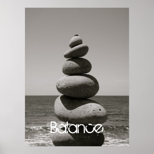 Balance Poster | Zazzle