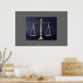 Balance Scales Poster | Zazzle
