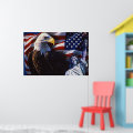Bald Eagle 4th Of July poster 5 | Zazzle