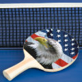 Bald Eagle and American Flag Ping Pong Paddle | Zazzle