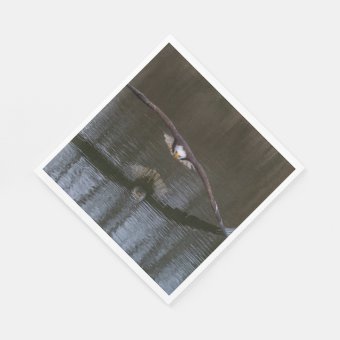 Bald Eagle in Flight Napkins | Zazzle