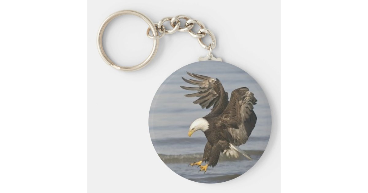 bald eagle keychain | Zazzle.com
