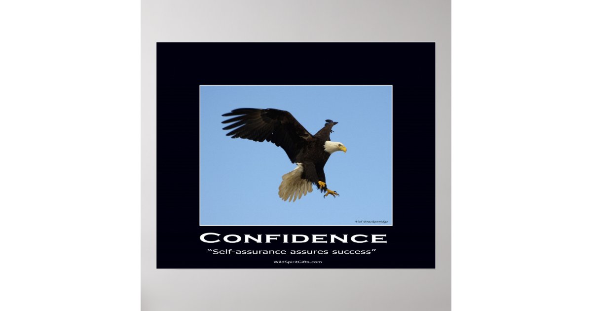 Bald Eagle Motivational Poster | Zazzle