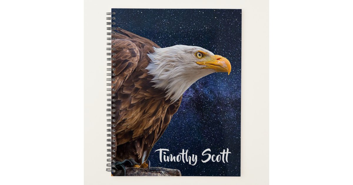 Bald Eagle Planner | Zazzle