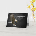 Bald Eagle with Graduation Diploma Card | Zazzle