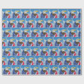 Bald Eagle Wrapped In American Flag Wrapping Paper | Zazzle