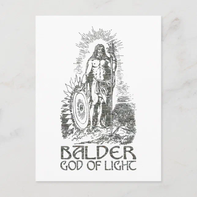Balder Postcard | Zazzle