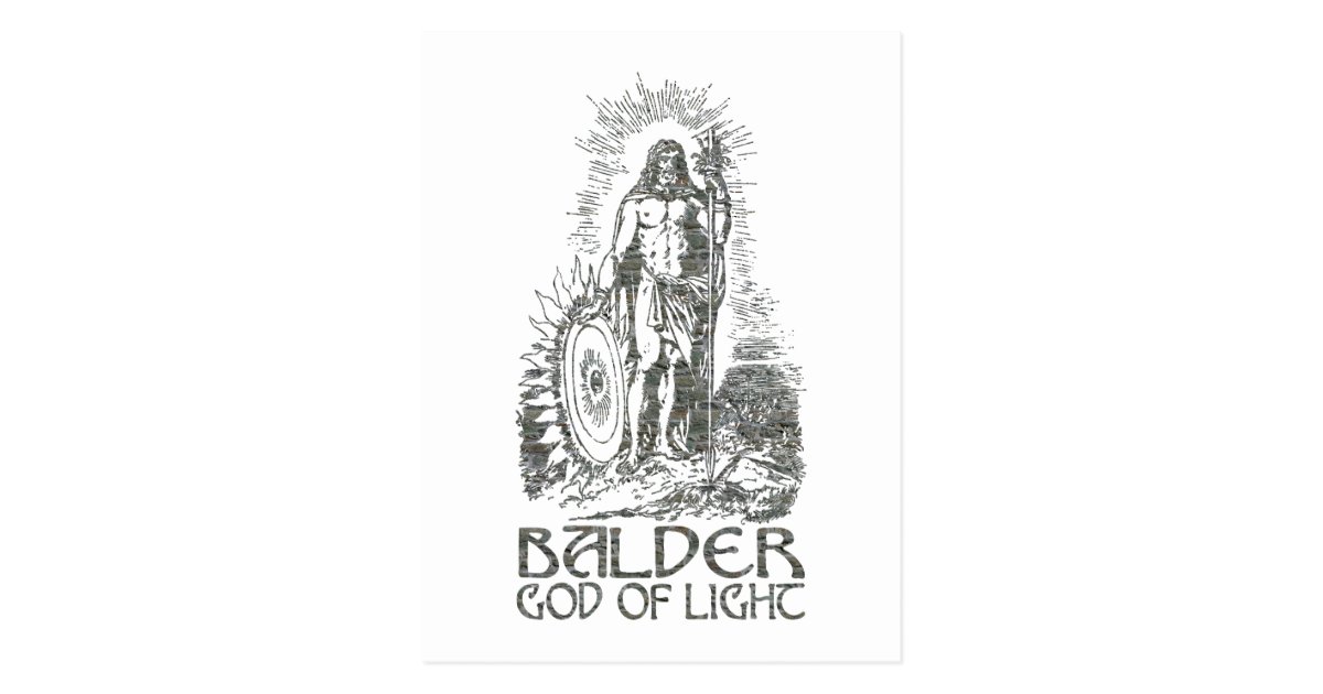 Balder Postcard | Zazzle.com