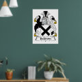 Baldwin Family Crest Poster | Zazzle