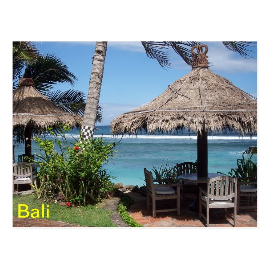 Bali Beach Scene Postcard | Zazzle.com
