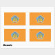 Bali Flag, Indonesia Rectangular Sticker | Zazzle