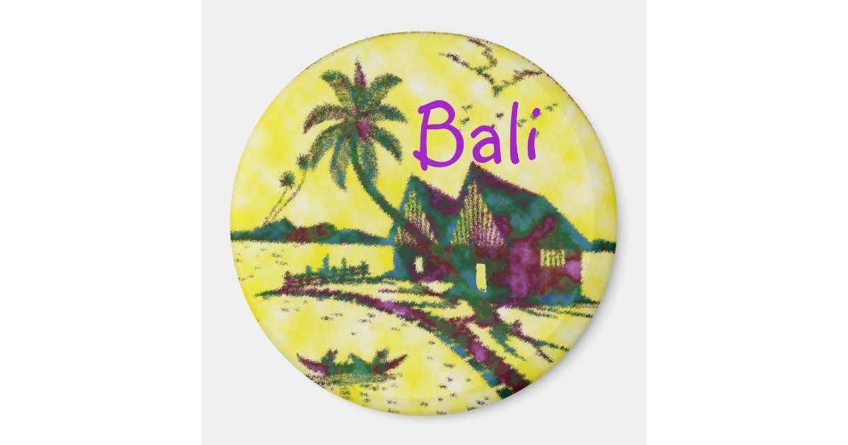 Bali Indonesia Magnet | Zazzle