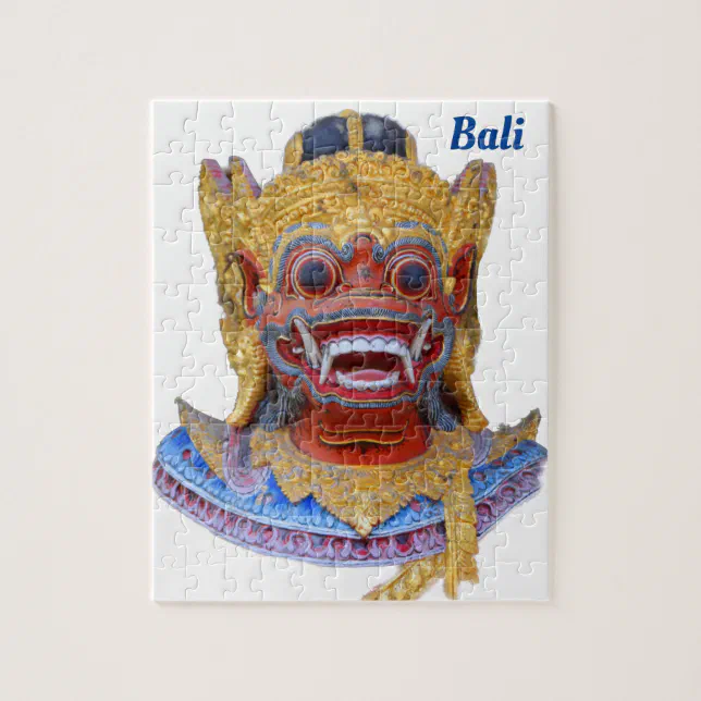 Bali Indonesia - Monkey God Statue Jigsaw Puzzle | Zazzle