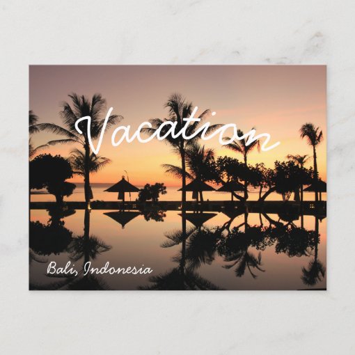 Bali, Indonesia Postcard | Zazzle
