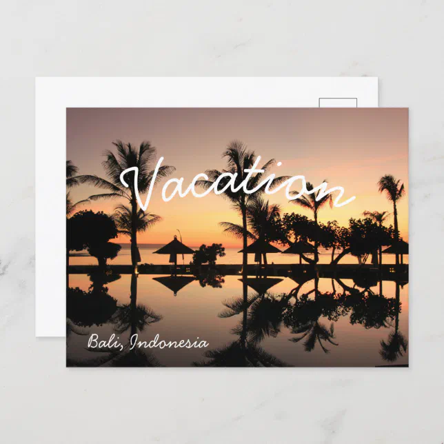 Bali, Indonesia Postcard | Zazzle