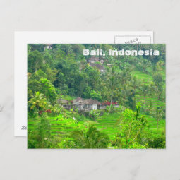 Bali, Indonesia Postcard | Zazzle