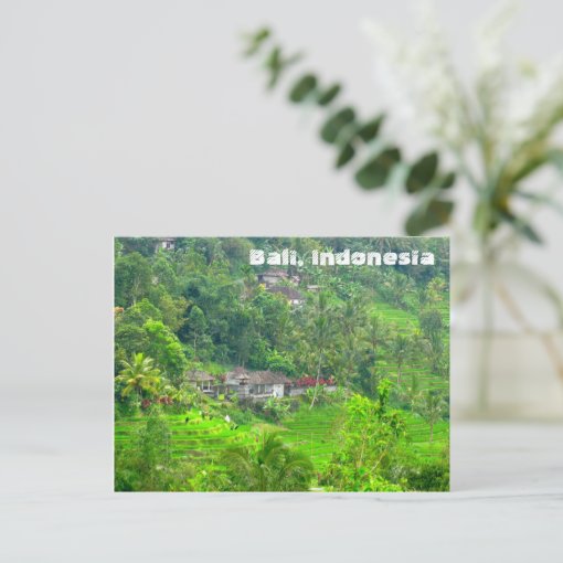 Bali, Indonesia Postcard | Zazzle