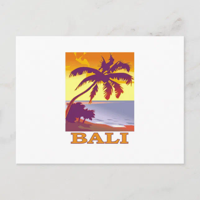 Bali, Indonesia Postcard | Zazzle